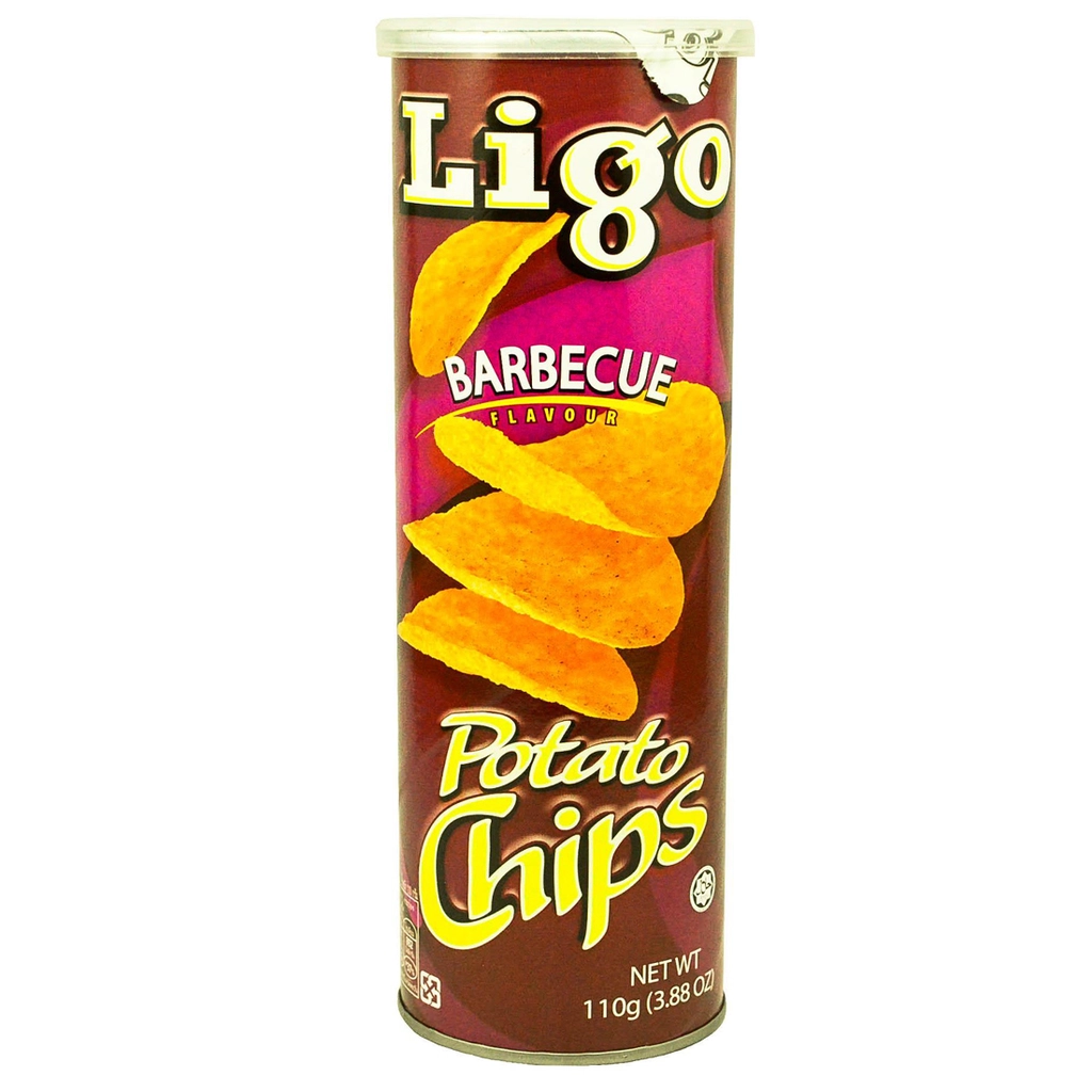 Ligo Barbecue Potato Chips 110G.