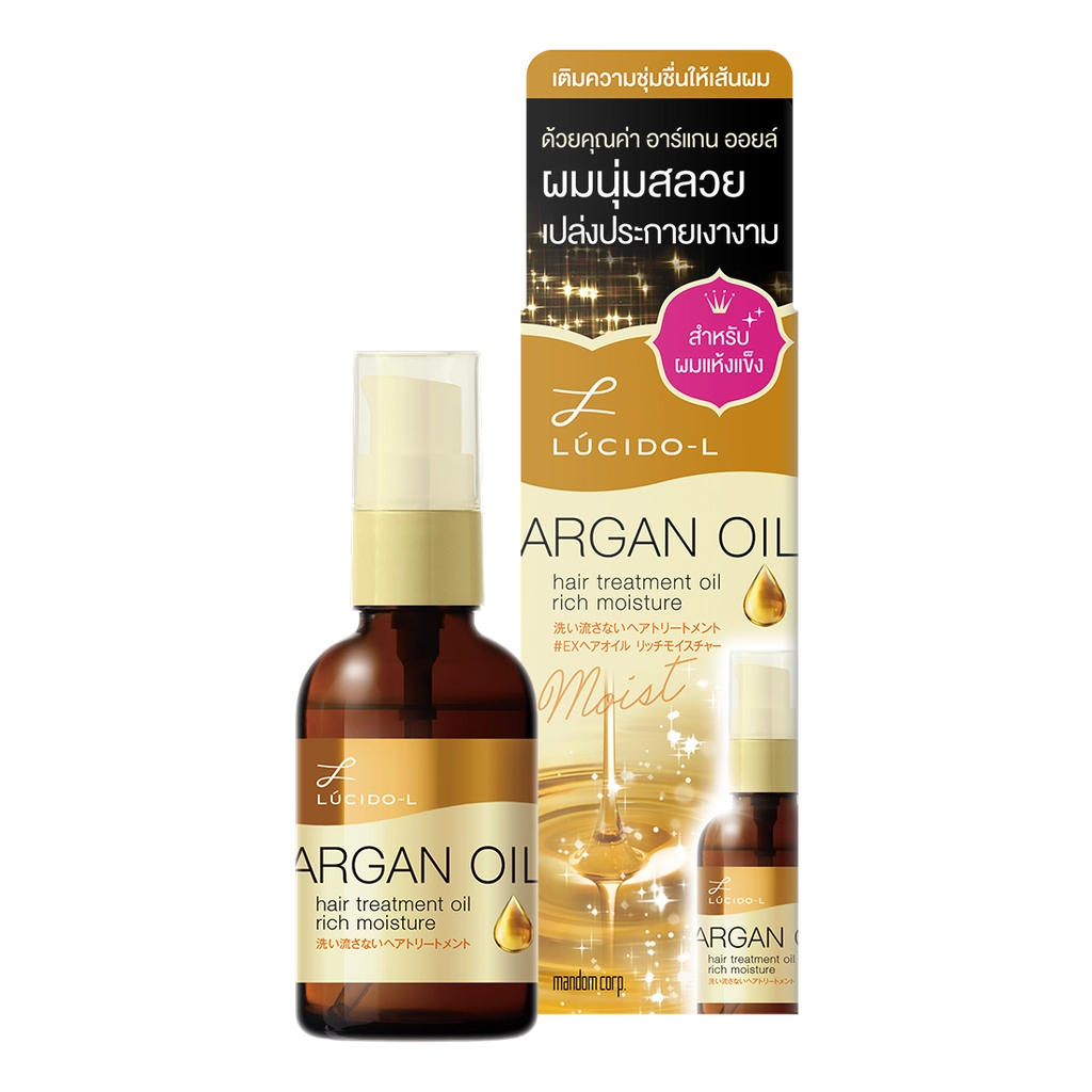Lucido-L Argan Oil Rich Moisture Hair Treatment oil 60ML.