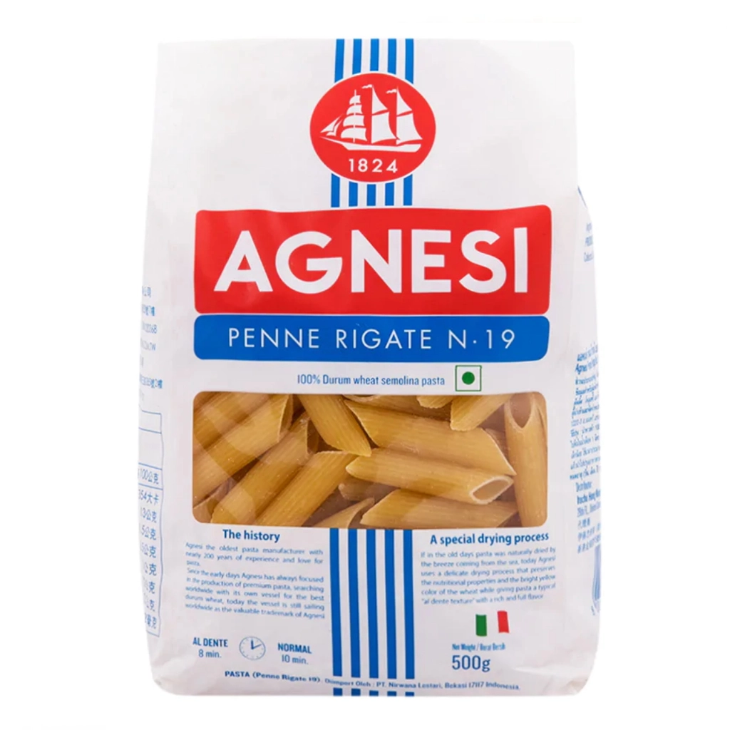 Agnesi Pasta Mezzironi 500G.