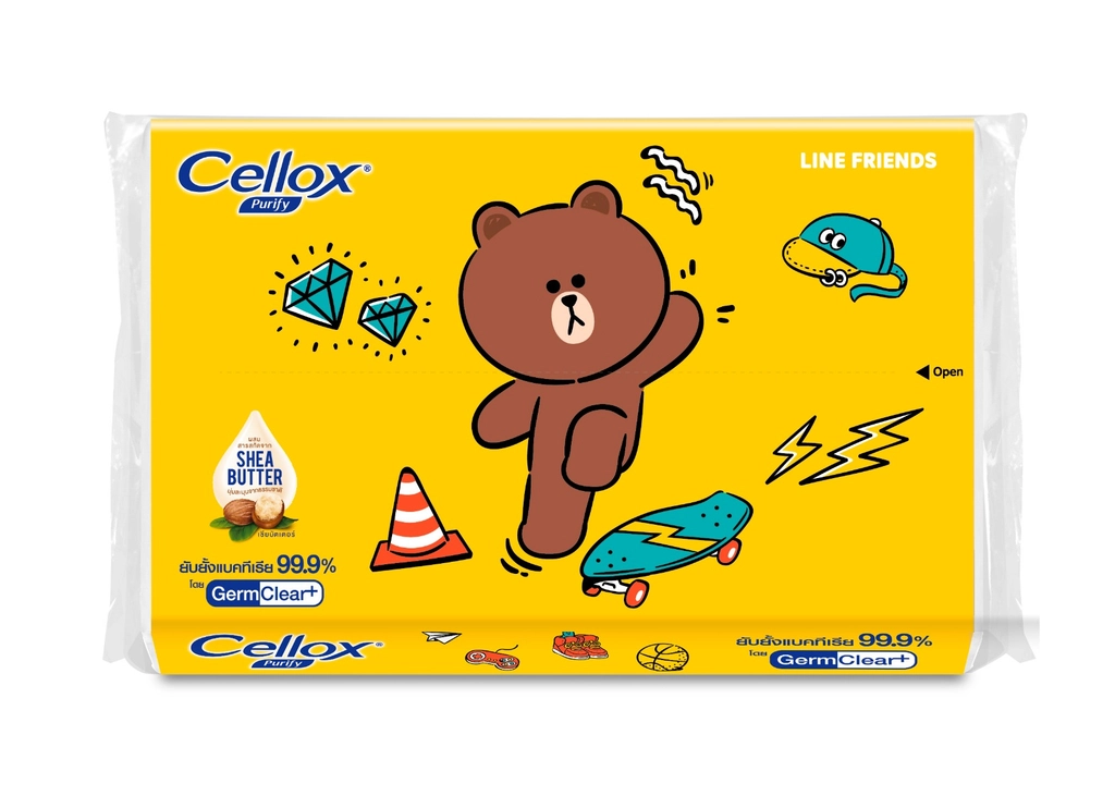 เซลล็อกซ์ ไลน์เฟรนด์ มินิแพค 50แผ่น