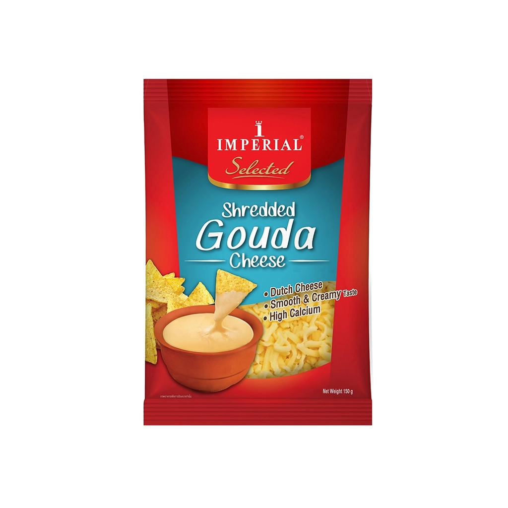 Imperial Shredded Gouda Cheese 150G.