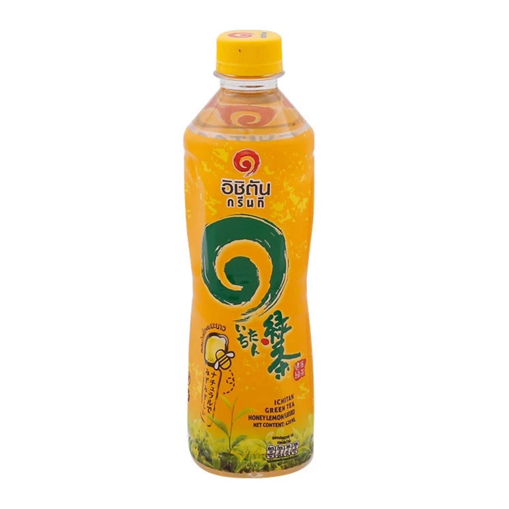 Ichitan Green Tea Honey Lemon Flavour 420ML.