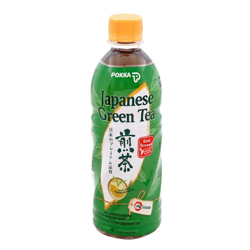 Pokka Japanese Green Tea Non Sugar 500ML.